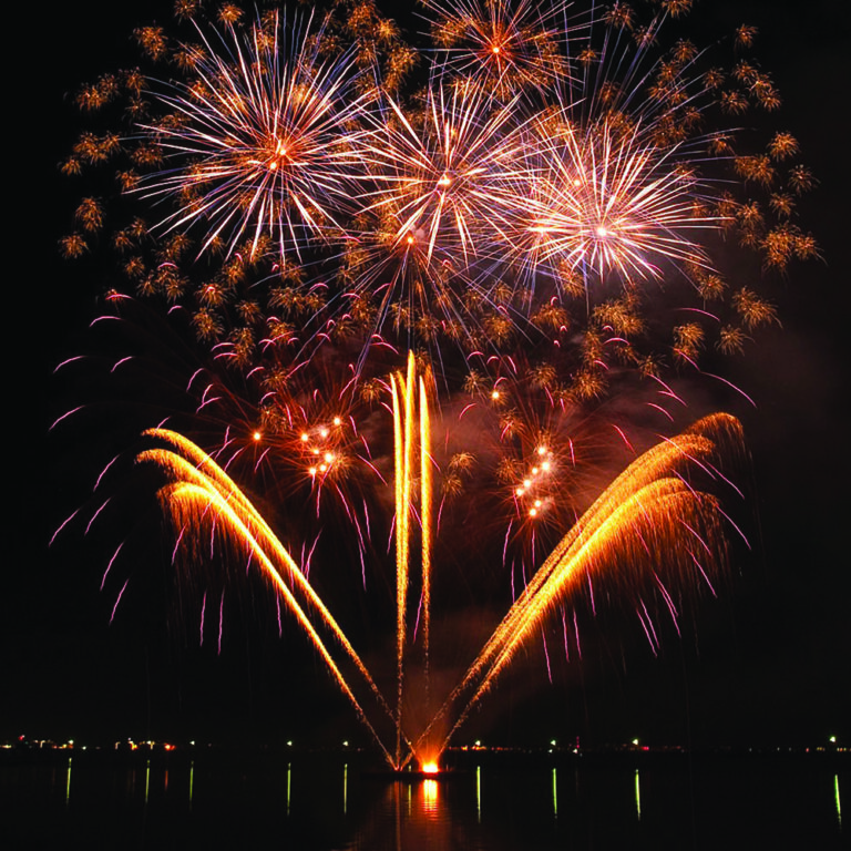 Professional ashes firework displays - Heavenly Stars Fireworks