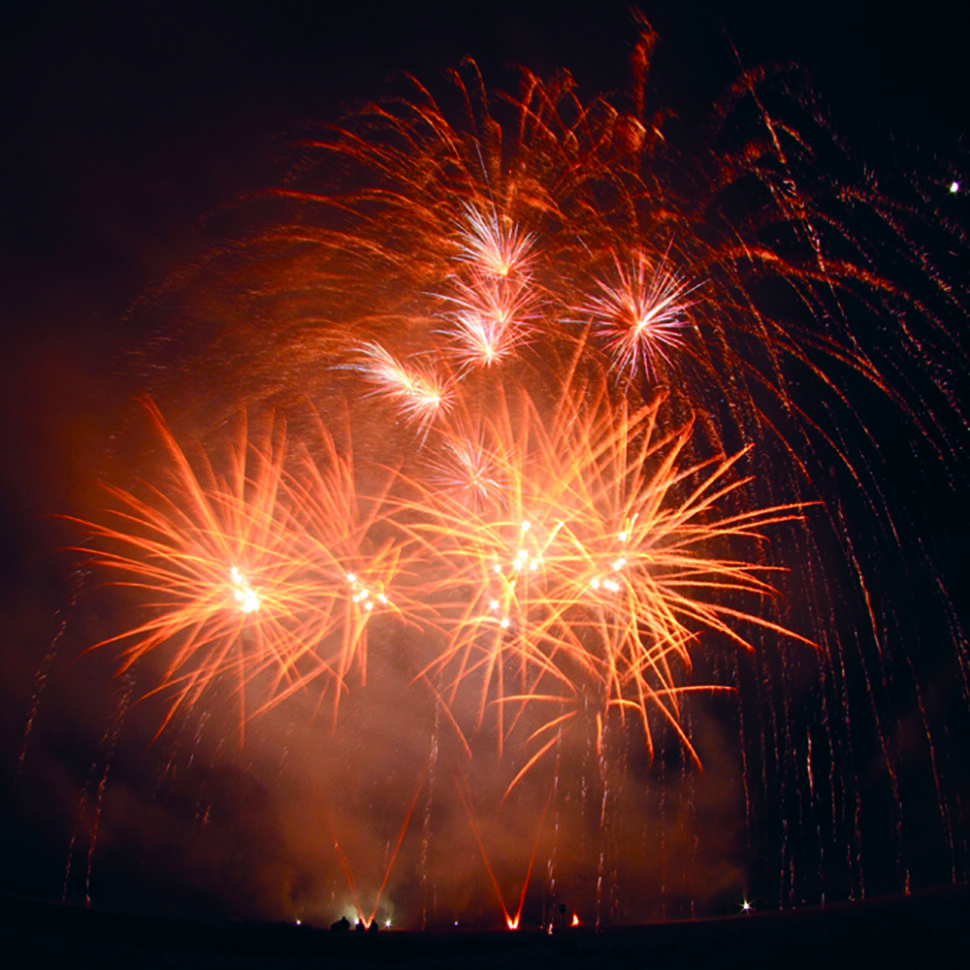Professional ashes firework displays - Heavenly Stars Fireworks